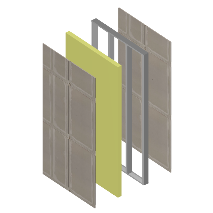 National Gypsum Revit Families & BIM Content – Revit Gypsum Board ...